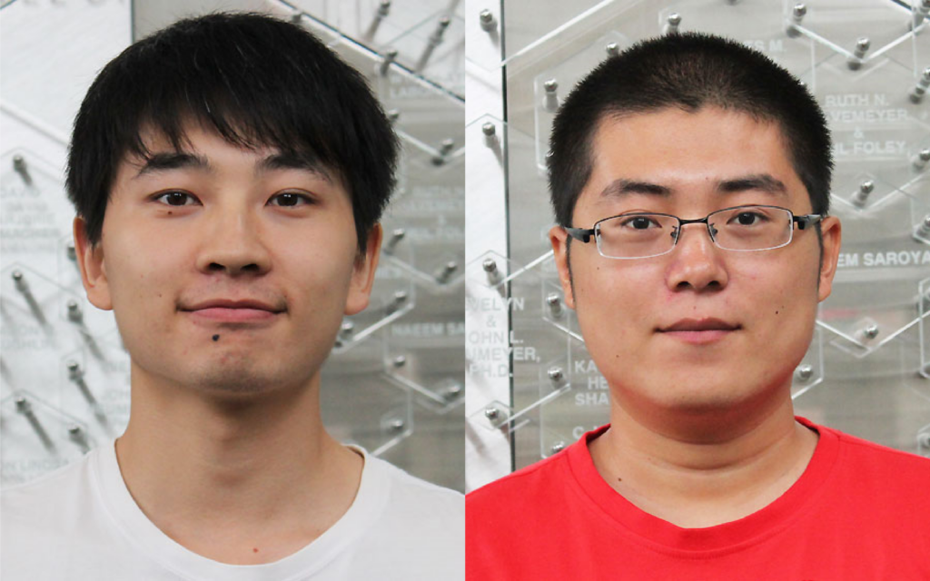 Hao Li and Dacheng Fan successfully defended their PhD thesis in July ...