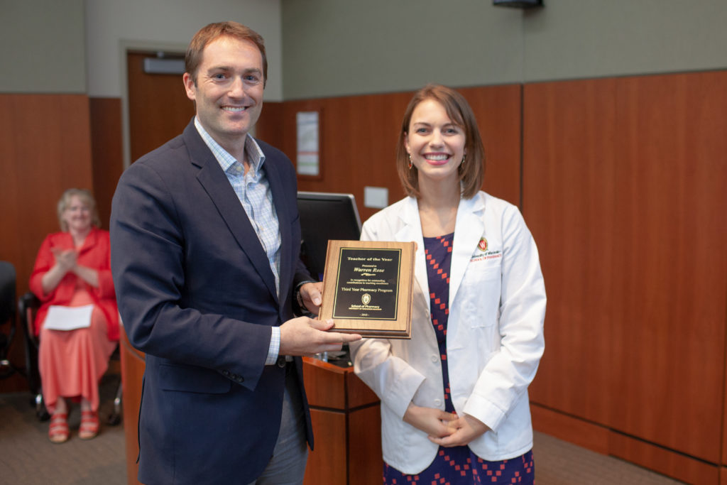 Associate Professor Warren Rose Named ACCP Fellow - School of Pharmacy